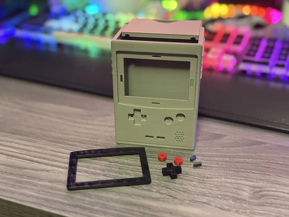 Game Boy Color Deck Box V2 - Free 3D Print Model - MakerWorld