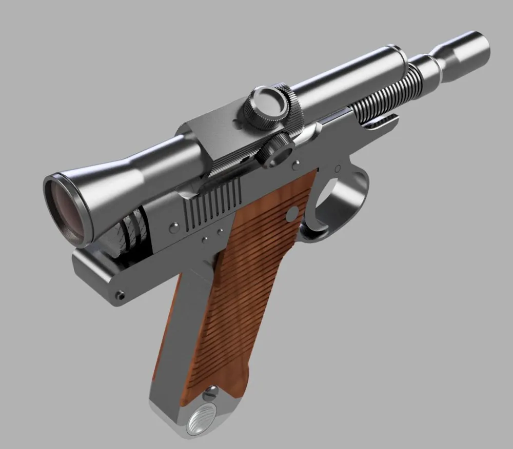 Cara Dune Mandolorian Blaster. by Empire Merc - MakerWorld