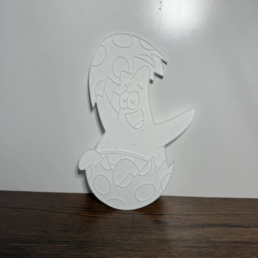 Patrick Easter Egg Print & Paint - Free 3D Print Model - MakerWorld