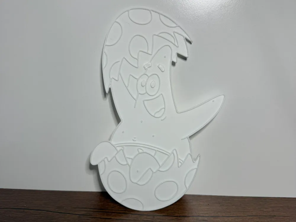 Patrick Easter Egg Print & Paint - Free 3D Print Model - MakerWorld