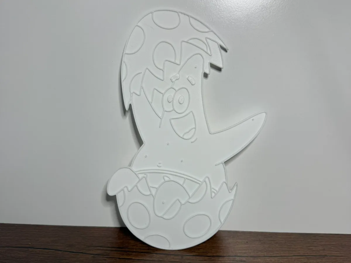 Patrick Easter Egg Print & Paint - Free 3D Print Model - MakerWorld