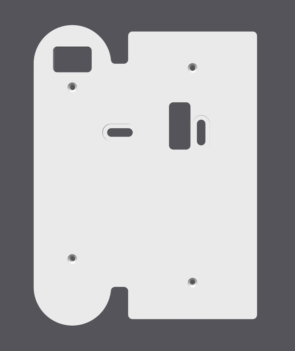 Aqara Keypad + G410 combination backplate - Free 3D Print Model ...