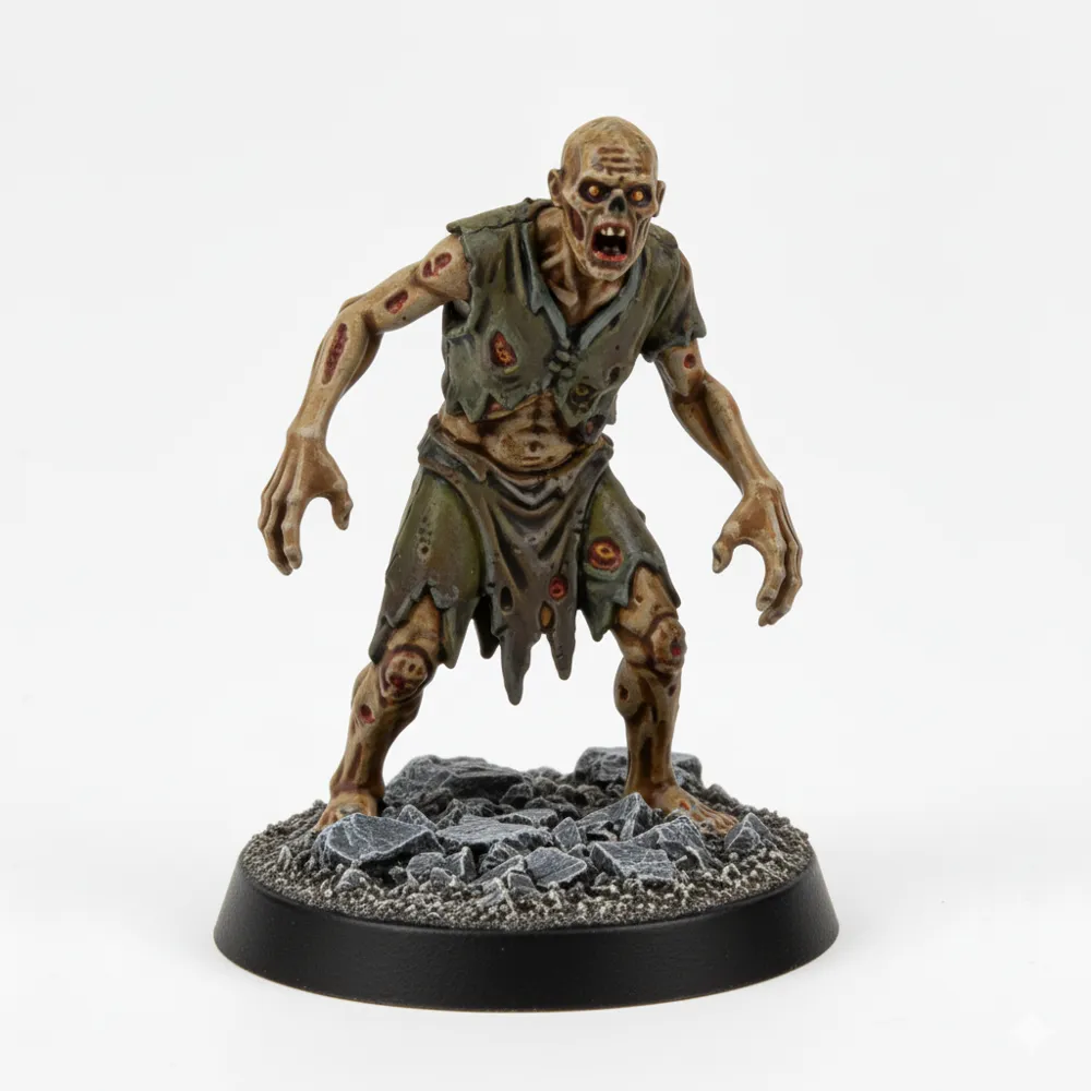 D&D Miniature: Zombie Set by Pax Prints MakerWorld: Download Free 3D Models