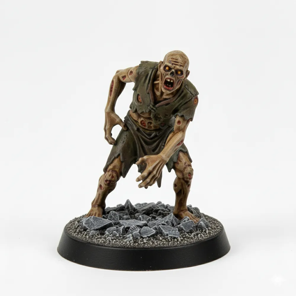 D&D Miniature: Zombie Set by Pax Prints MakerWorld: Download Free 3D Models