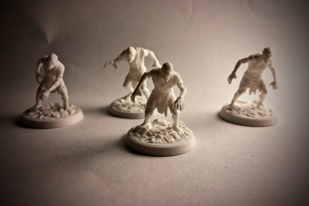 D&D Miniature: Zombie Set by Pax Prints MakerWorld: Download Free 3D Models