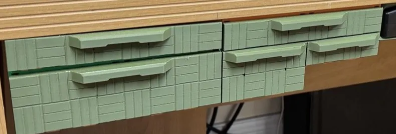 Modular Underdesk/table GEN2 Drawers quick locks Remixed by friday567 ...