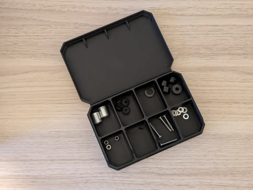 Print-in-Place Compartment Boxes by PLAUK MakerWorld: Download Free 3D ...