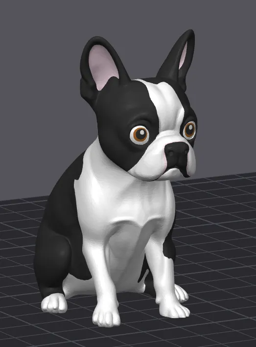 Boston Terrier - Frenchie - Free 3D Print Model - MakerWorld