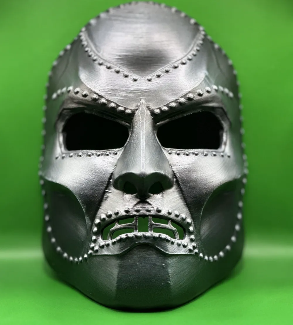 Dr Doom wearable mask by Nico - MakerWorld