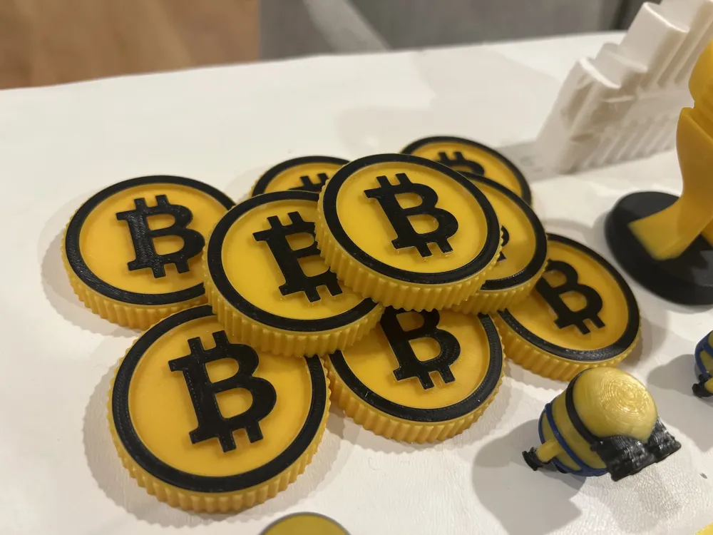 Bitcoin (BTC) - Coin - Free 3D Print Model - MakerWorld