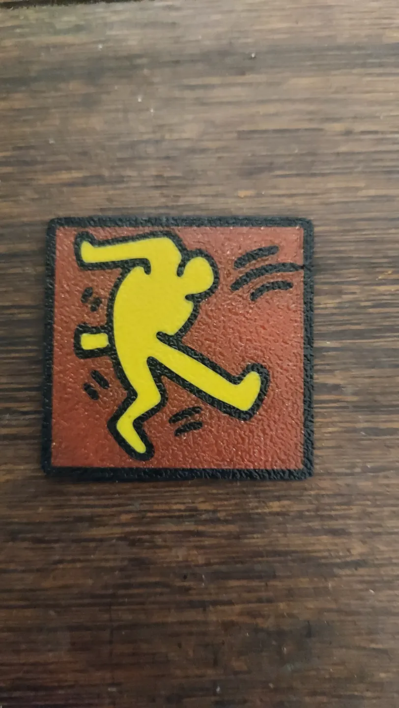 Simple model Keith Haring magnet or Wall Art by RandomGuy MakerWorld ...