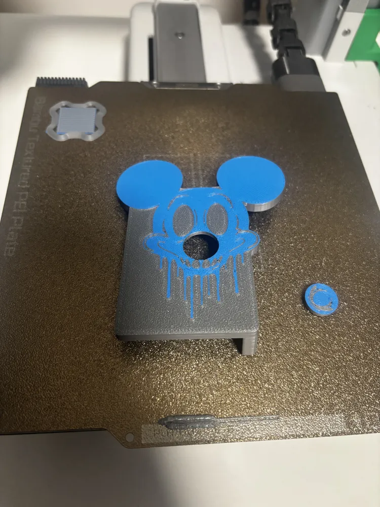 A1 and A1 mini extruder/cover Mickey Mouse by 3D Maker MakerWorld ...
