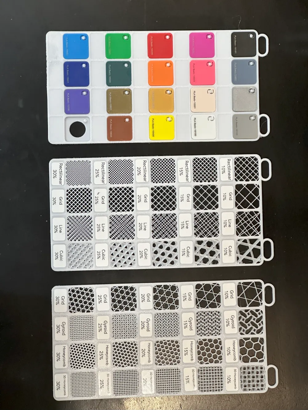 Filament Swatch System - Bambu Swatch Frame by ErgoX8 MakerWorld ...