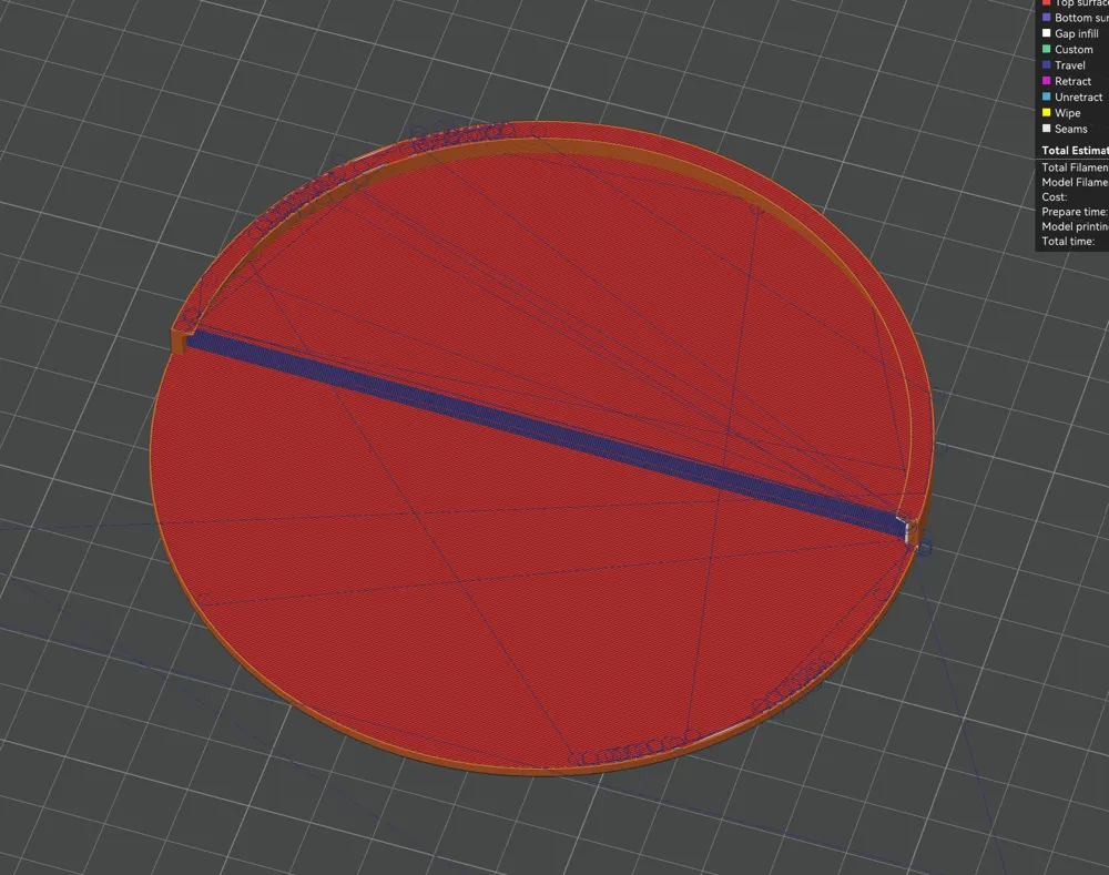 Blocking Cover Plate for 4"-120mm LED Potlight - Free 3D Print Model ...