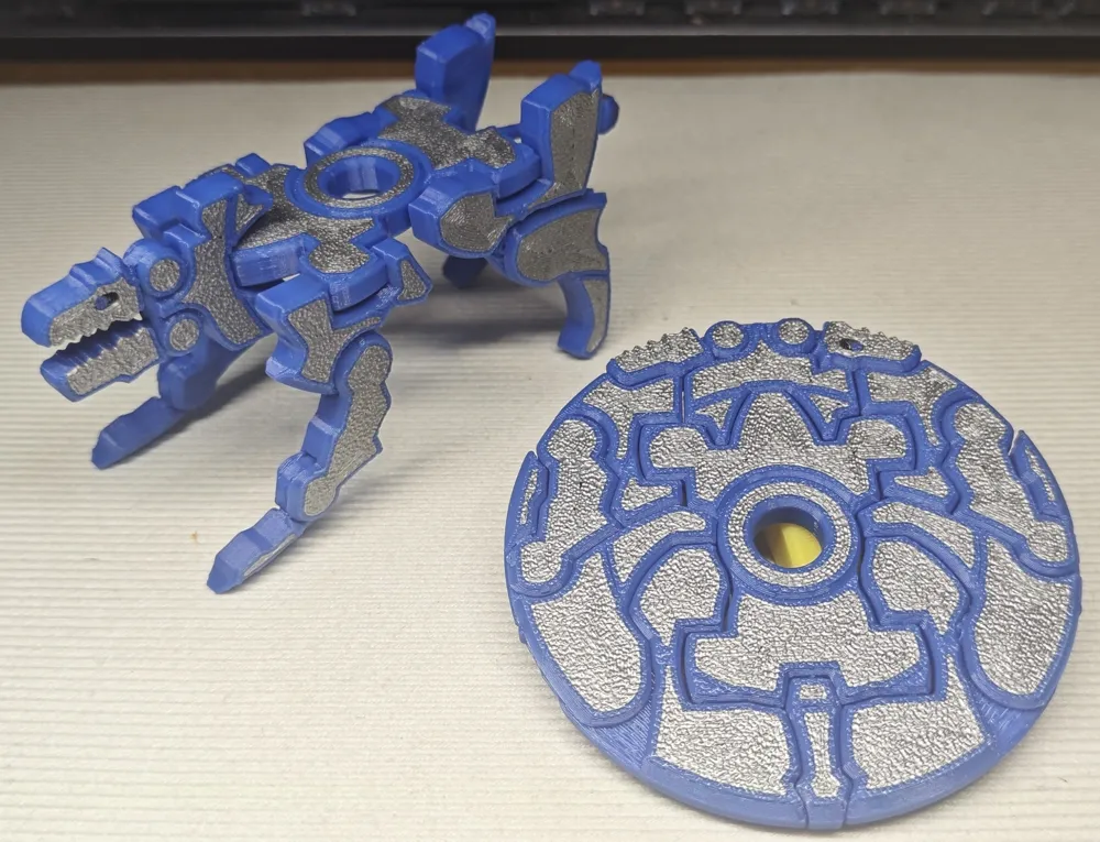 Sound Ghost Disc God, Disc Beast, Season 1, Pre-assembled Print-in ...