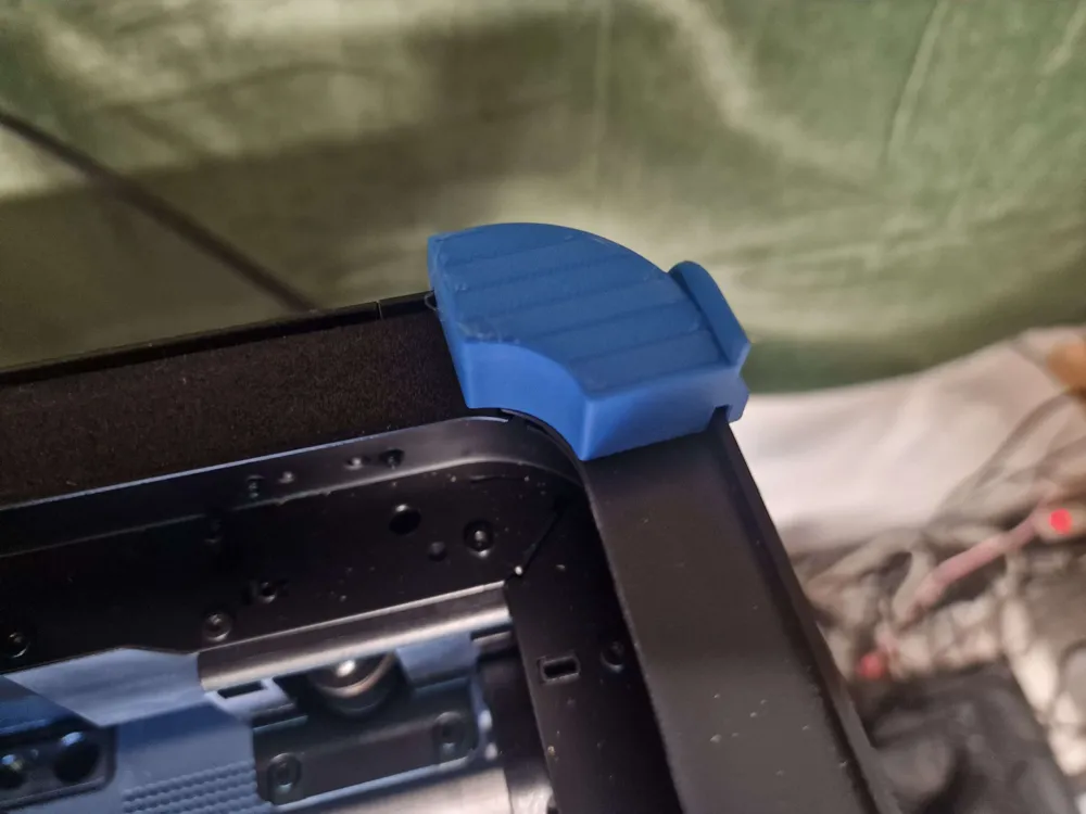 P1S Top Glass Panel Riser (Rear) - Free 3D Print Model - MakerWorld