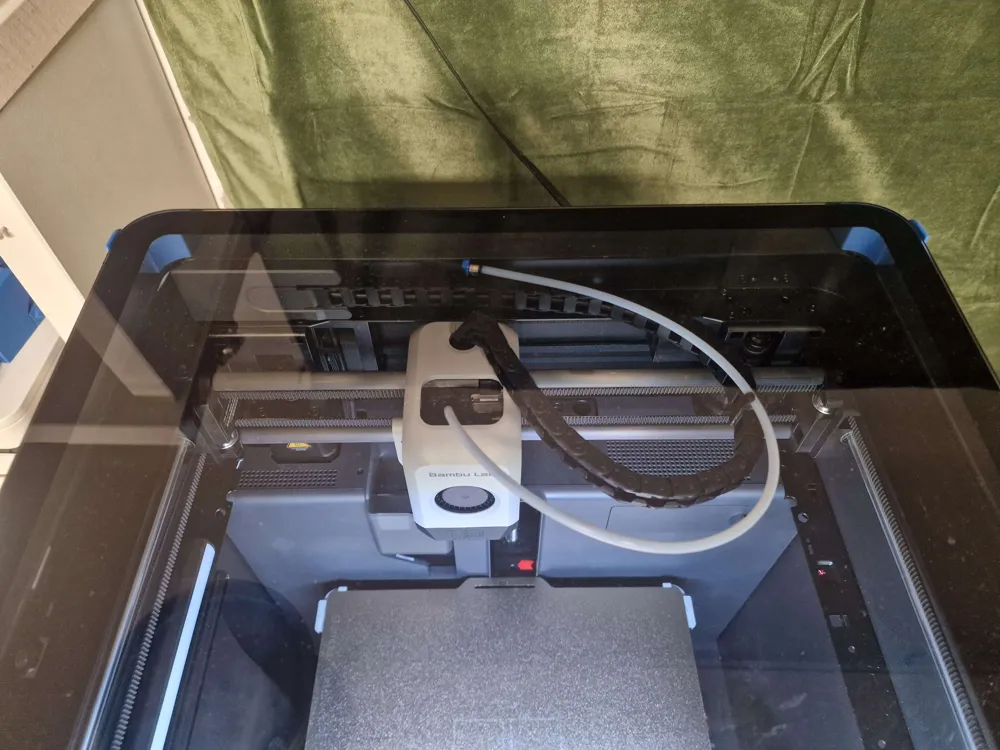 P1S Top Glass Panel Riser (Rear) - Free 3D Print Model - MakerWorld