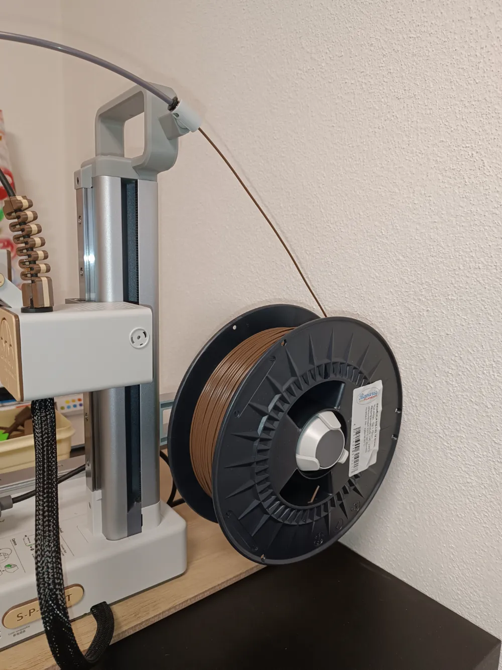 A1 mini Ext. Hanger Adapter for GREEN Rotary Spool - Free 3D Print ...