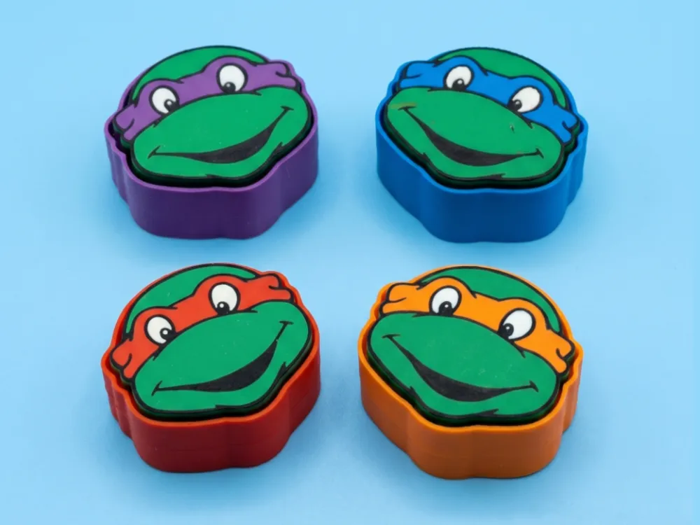 Teenage Mutant Ninja Turtles - Fidget Clickers - Free 3D Print Model ...