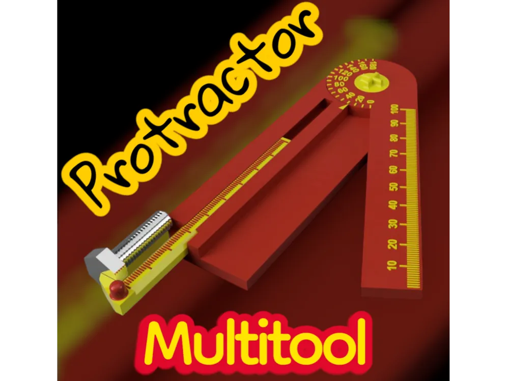 Protractor Multitool by TopQuality3D MakerWorld: Download Free 3D Models