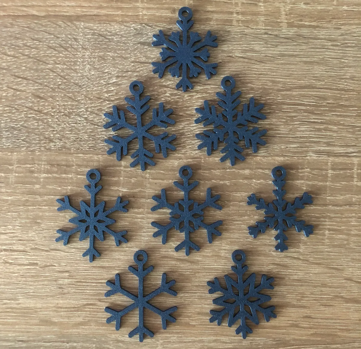 Snow Flakes - Free 3D Print Model - MakerWorld