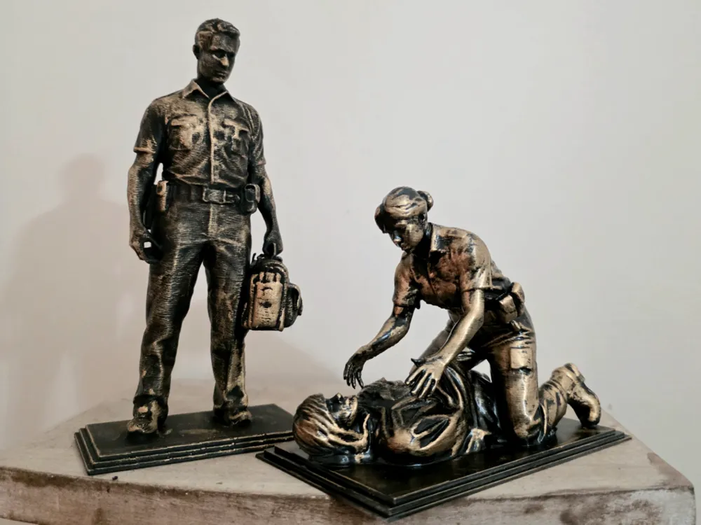 Paramedic - EMS - First Responder Tribute by DTM247 MakerWorld: Download Free 3D Models