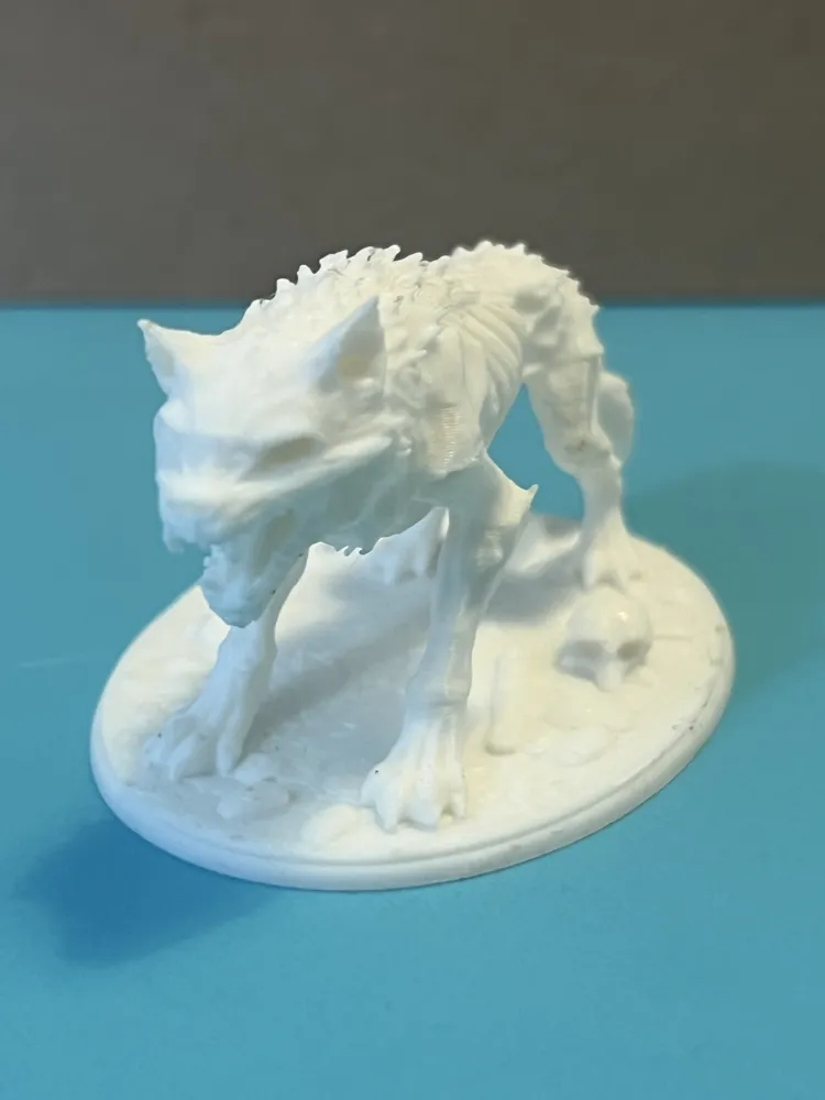 D&D-Undead-Wolf - Free 3D Print Model - MakerWorld