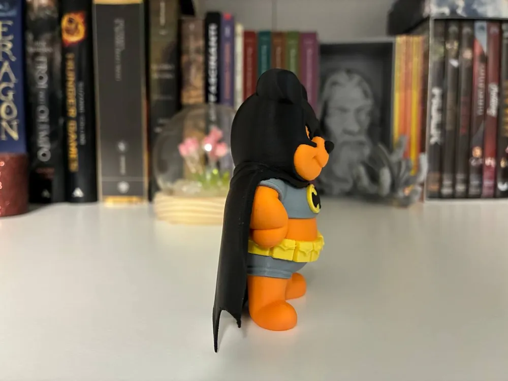 Winnie the Pooh - Batman - Free 3D Print Model - MakerWorld