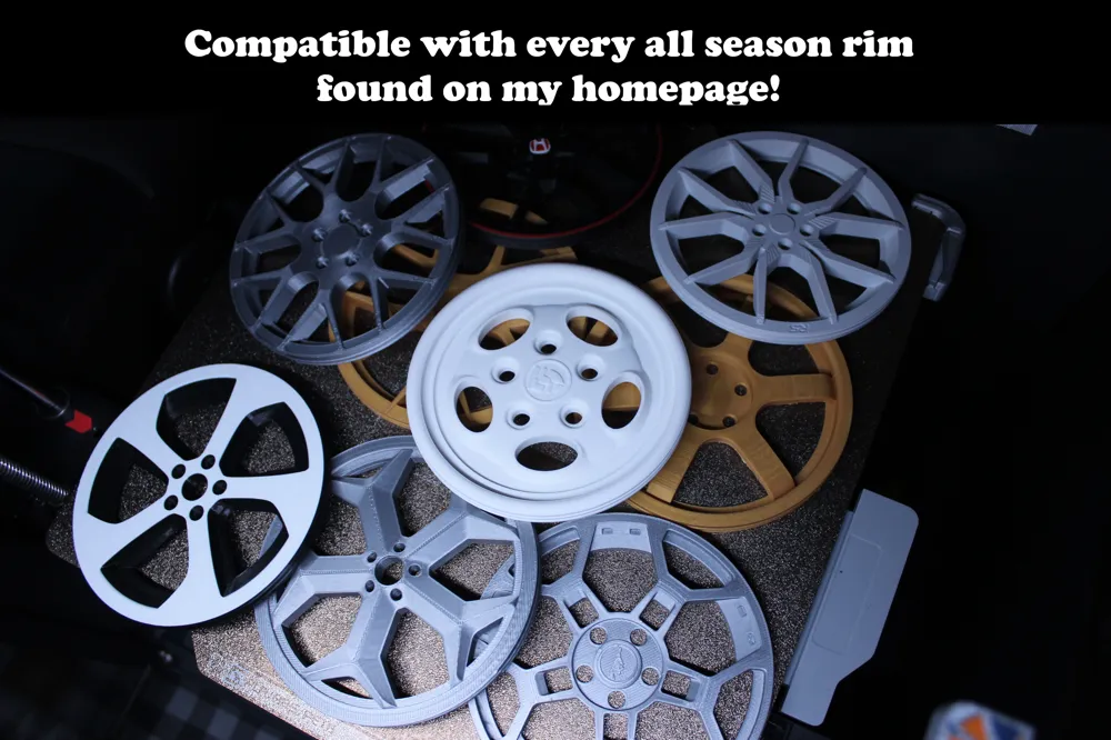 Car Wheel Display Lamp Insert (Lamp Kit 001) - Free 3D Print Model ...