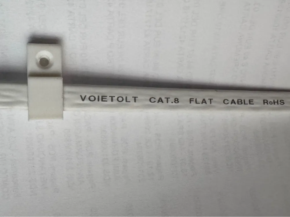 Clip Flat Ethernet cable - Free 3D Print Model - MakerWorld