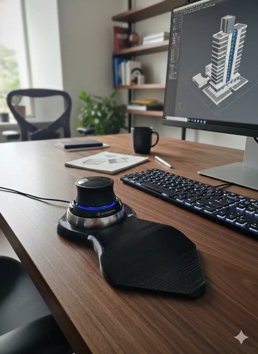 Pad for SpaceMouse Compact - Free 3D Print Model - MakerWorld