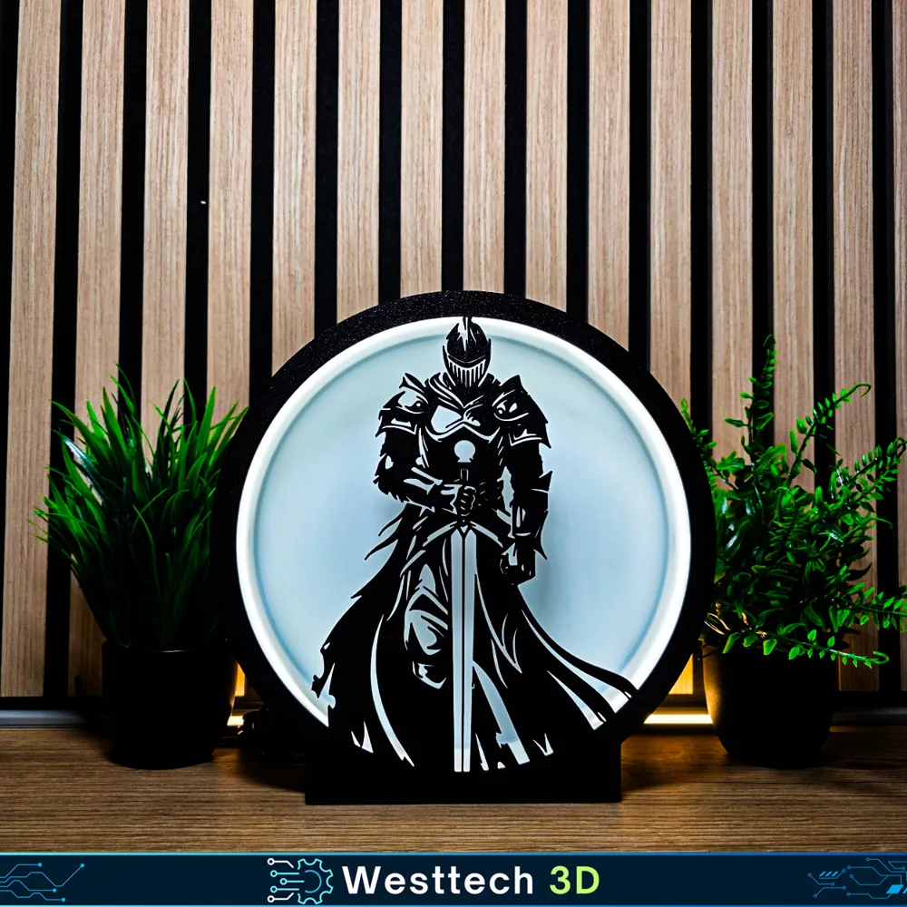 Knight LED Lamp by Westtech 3D MakerWorld: Download Free 3D Models