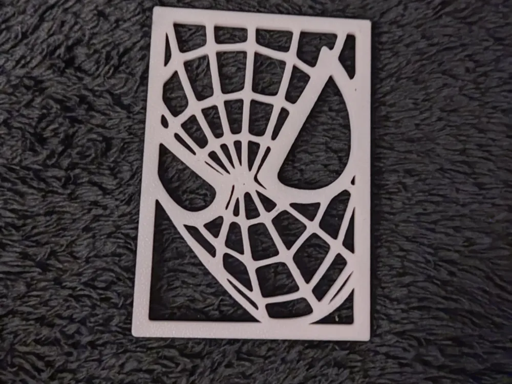 SpiderMan Logo - Free 3D Print Model - MakerWorld