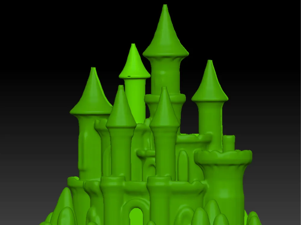 Wicked Emerald City castle - Wizard of Oz (hollow) by Figi3D - MakerWorld