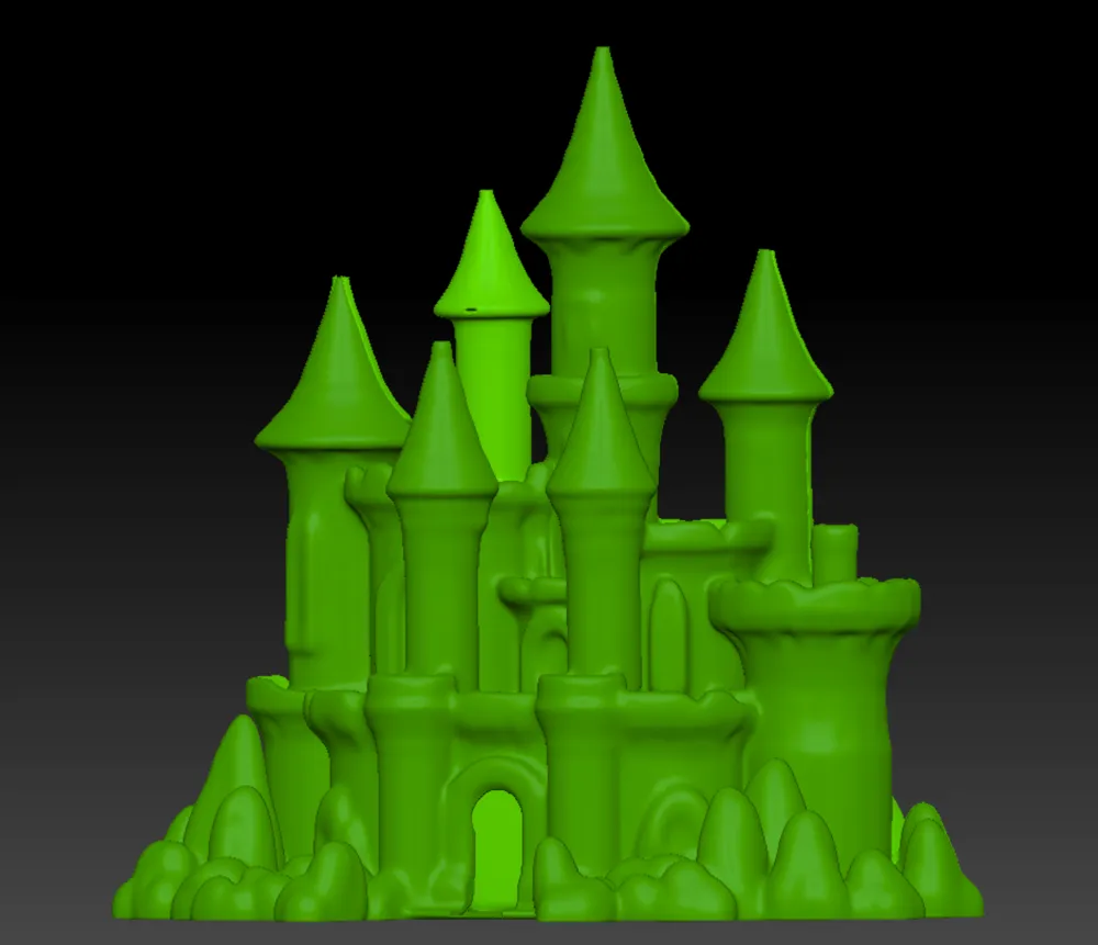 Wicked Emerald City castle - Wizard of Oz (hollow) by Figi3D MakerWorld ...