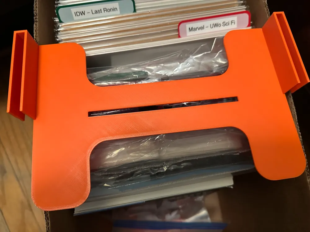 Comic box & magazine box book dividers Remixed by driph MakerWorld ...
