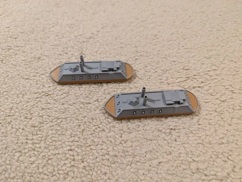 City-class Union Ironclad by maker_snail - MakerWorld