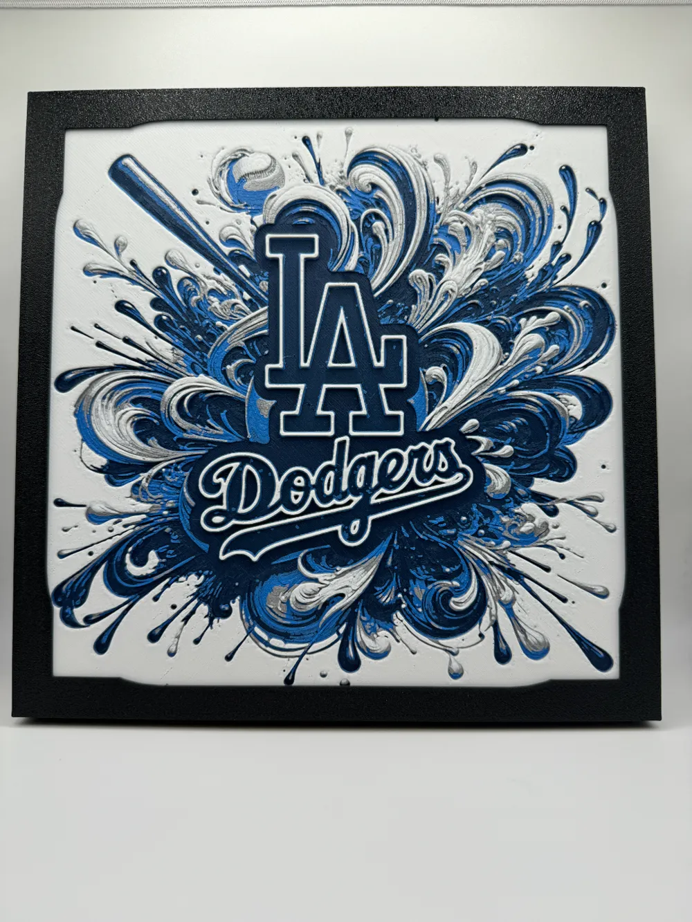 Los Angeles Dodgers - MLB Hueforge by Canadian Gamer - MakerWorld