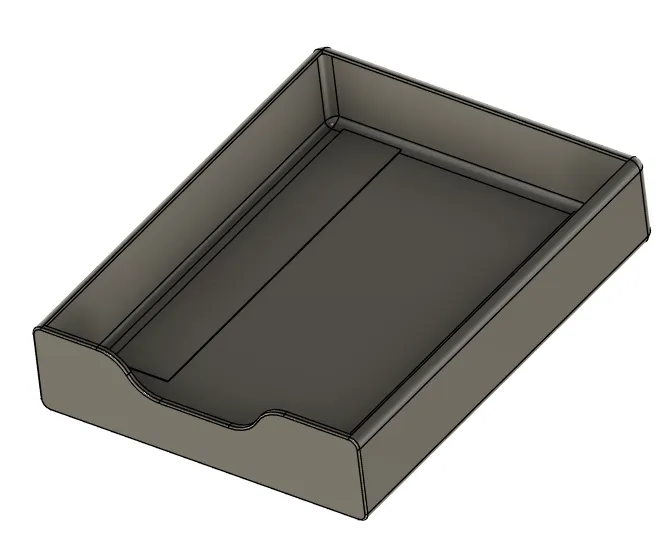 Stackable, Customizable Monitor Riser with drawer - Free 3D Print Model ...