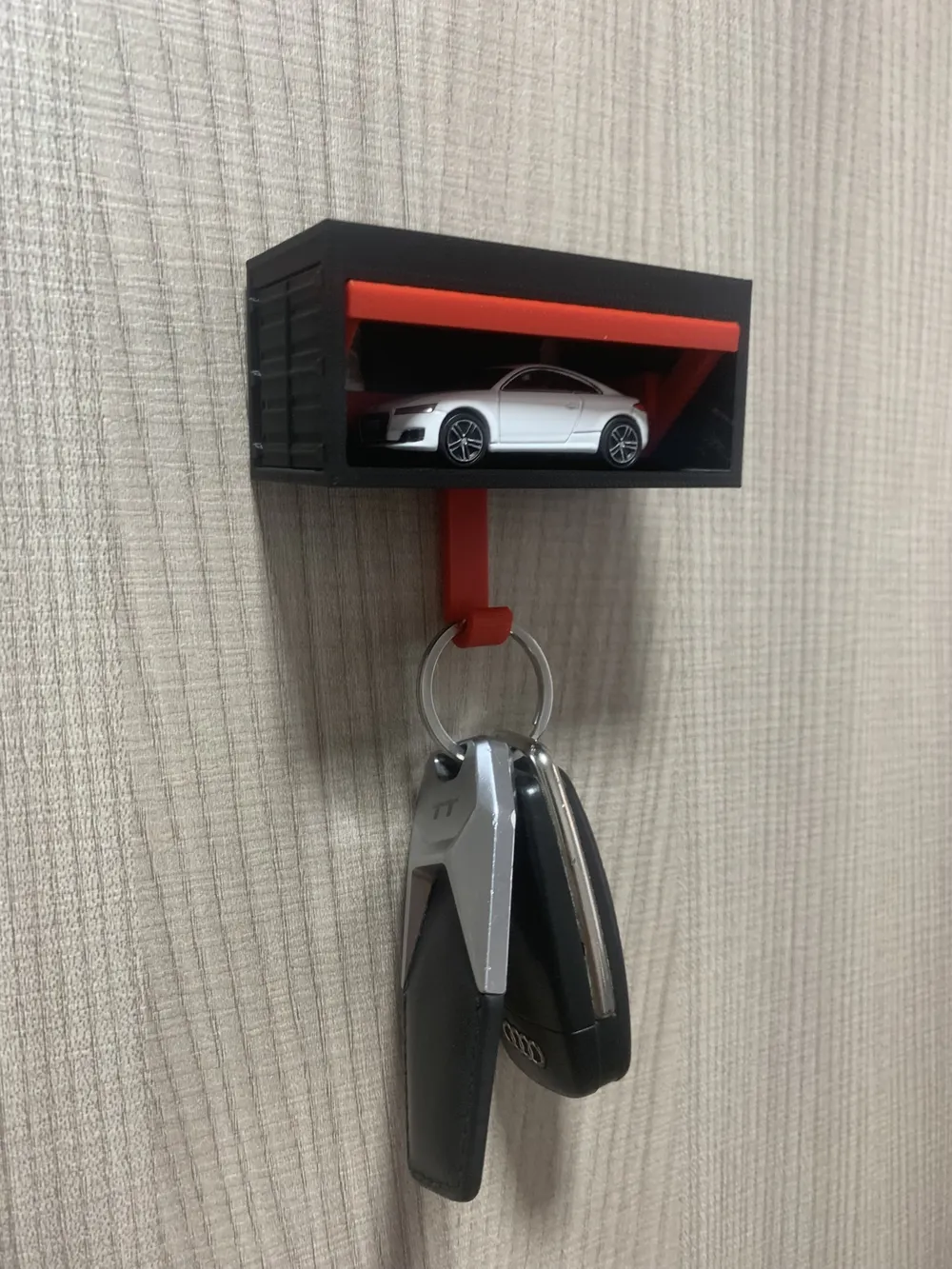 Hotwheels Garage Key Holder by josteb MakerWorld: Download Free 3D Models