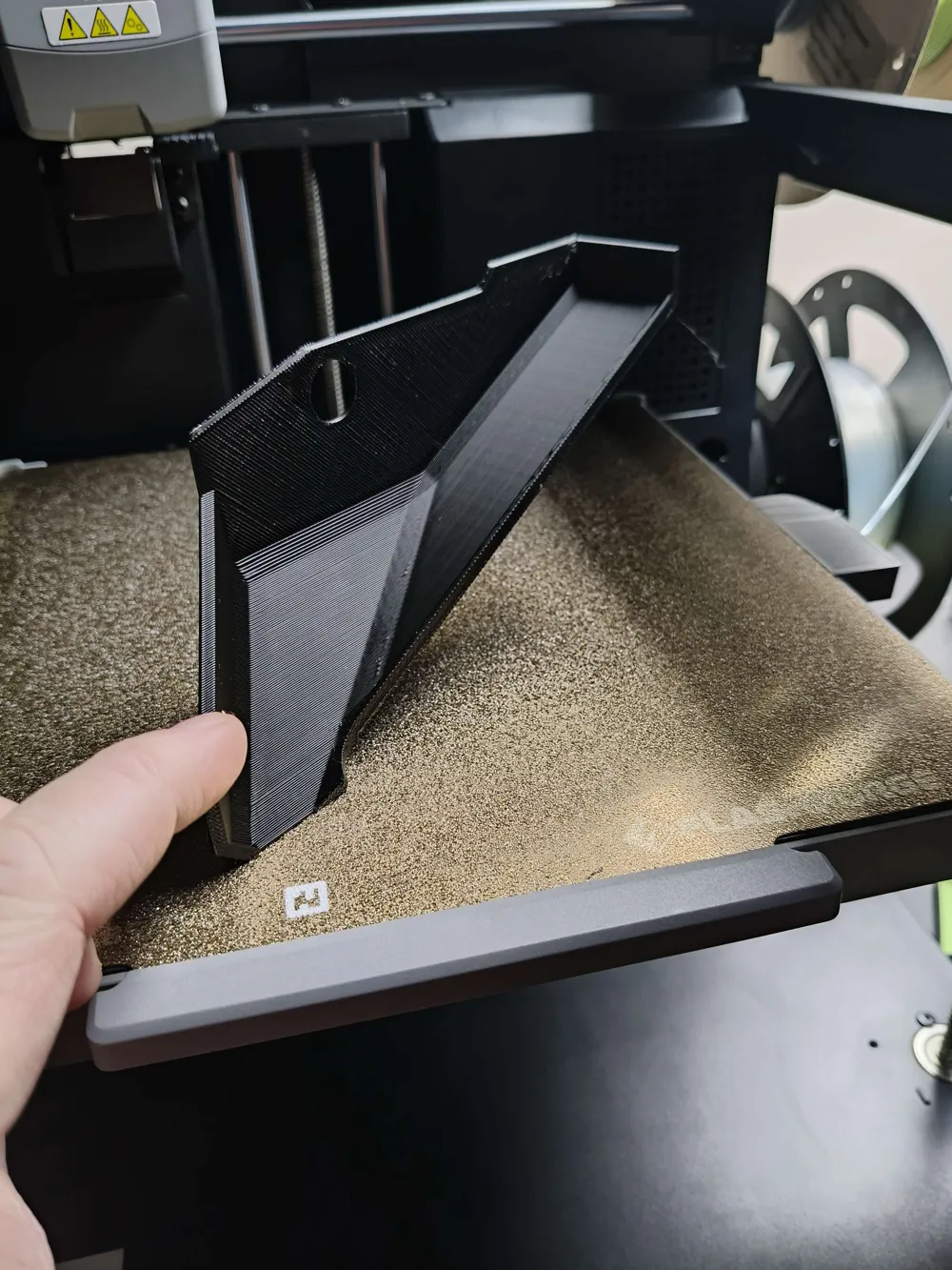 Flashforge AD5X printer chute for waste (poop) by Beigelad MakerWorld ...