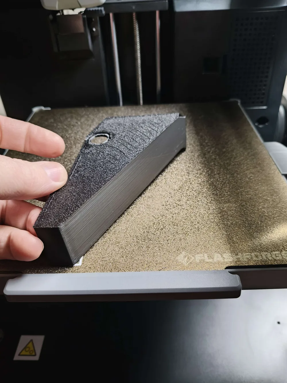 Flashforge AD5X printer chute for waste (poop) by Beigelad MakerWorld ...