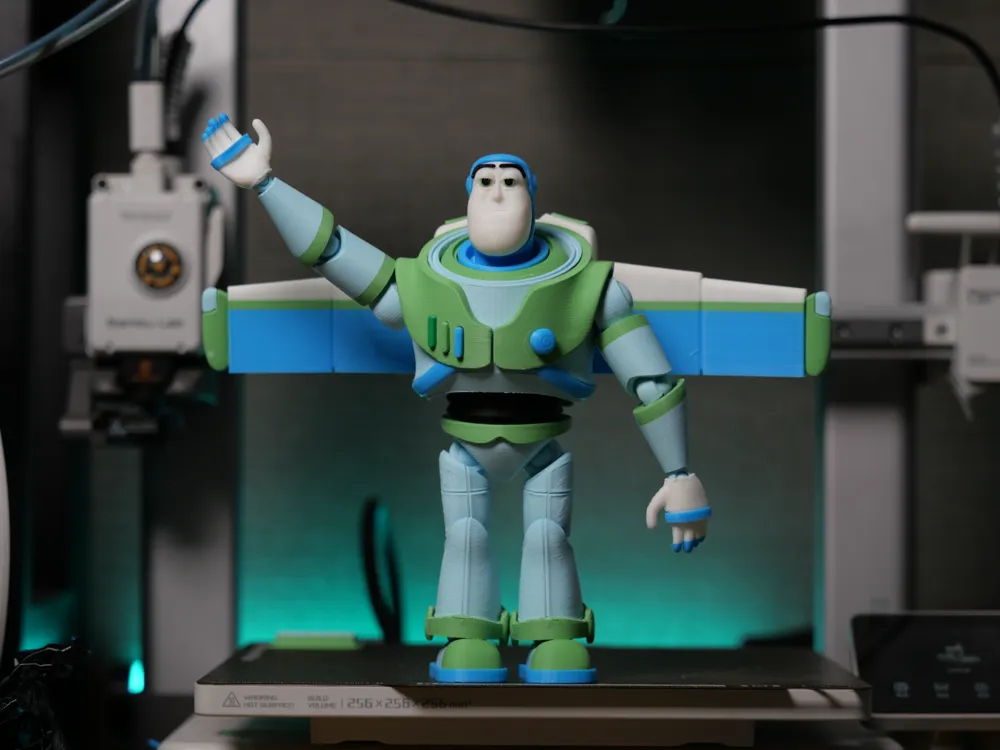 Buzz Lightyear - Free 3D Print Model - MakerWorld