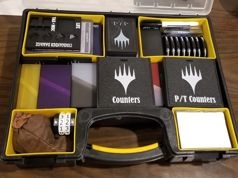 MTG Commander Tax & Battle Counter - Double Sided by TheMakerSphere ...