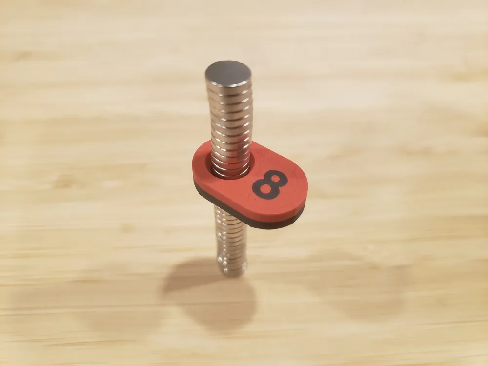 Magnet Polarity Tool & Tray - 2mm - 25mm - Free 3D Print Model - MakerWorld