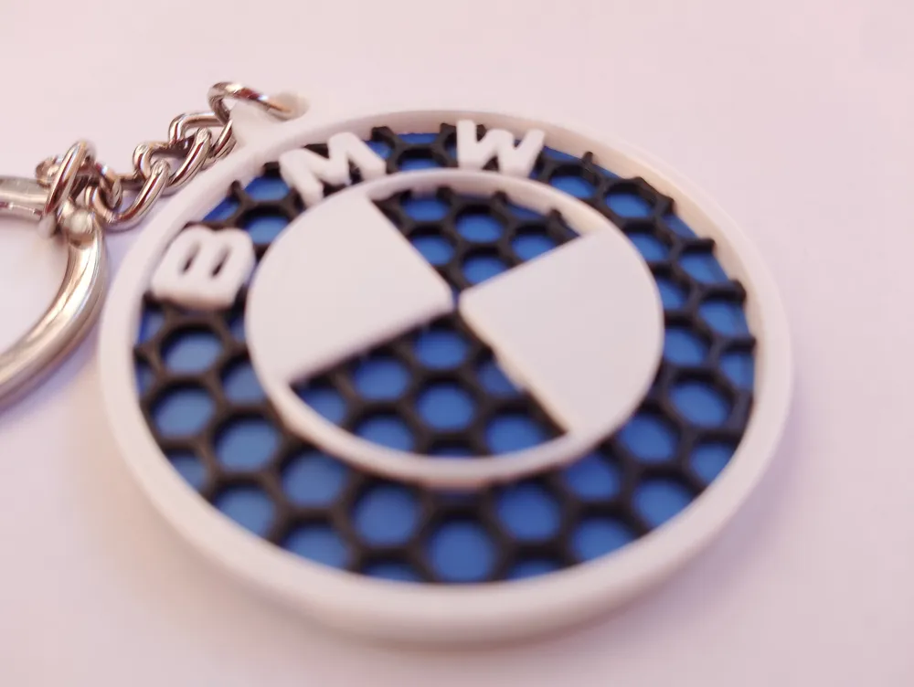 BMW Keychain - Free 3D Print Model - MakerWorld
