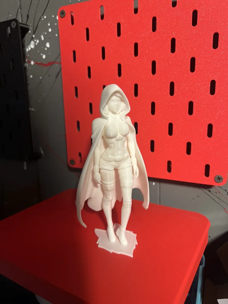 Sexy "Riding Hood" Pinup Girl by cole MakerWorld: Download Free 3D Models