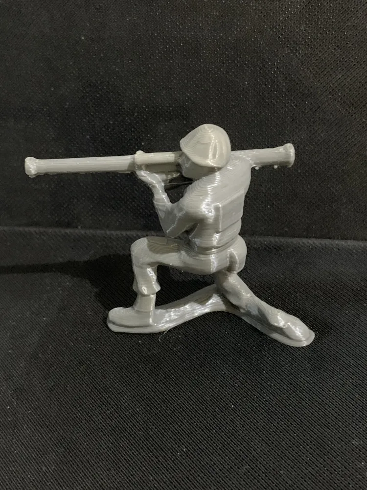 Plastic Toy Soldier, Bazooka Army Man - Free 3D Print Model - MakerWorld