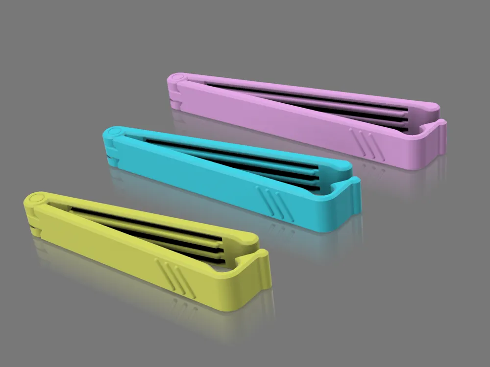 DESIGN BAG CLIP - Free 3D Print Model - MakerWorld