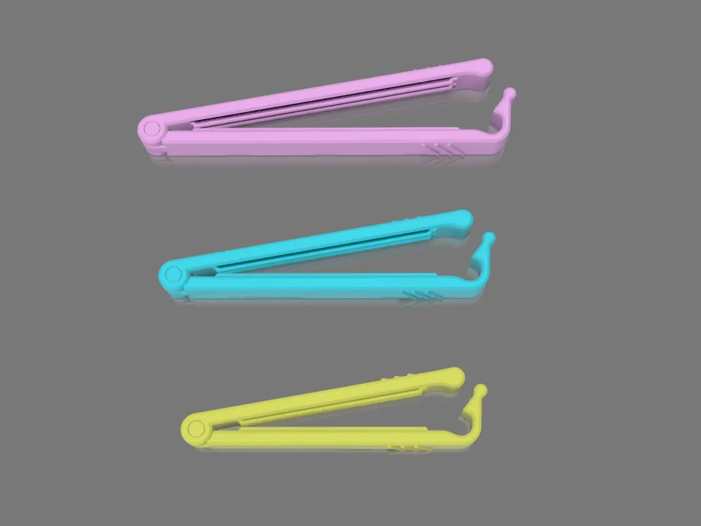 DESIGN BAG CLIP - Free 3D Print Model - MakerWorld
